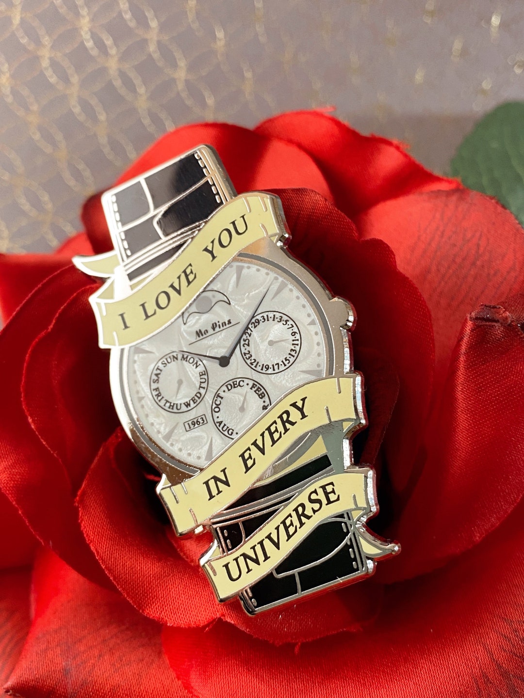 I Love You in Every Universe - 2.5" Enamel Pin - Stephen Strange Watch ...