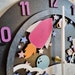 3D Space Themed Wall Clock. Galaxy, Moon Astronaut Bedroom Decoration ...