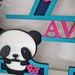 Personalised Panda Themed Door/wall Themed Letter. Bedroom - Etsy