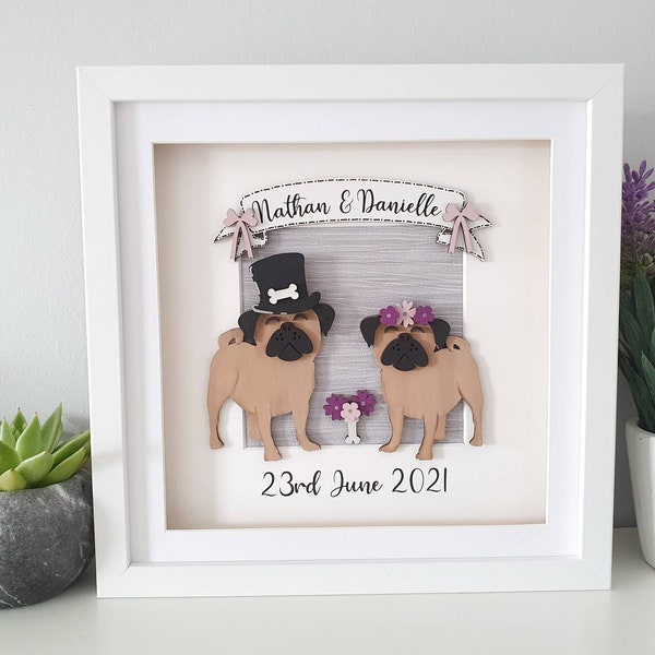 Pug Wedding - Etsy