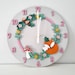 Woodland Fox Themed Wall Clock. Bedroom, Nursery Art, Time Teller. - Etsy