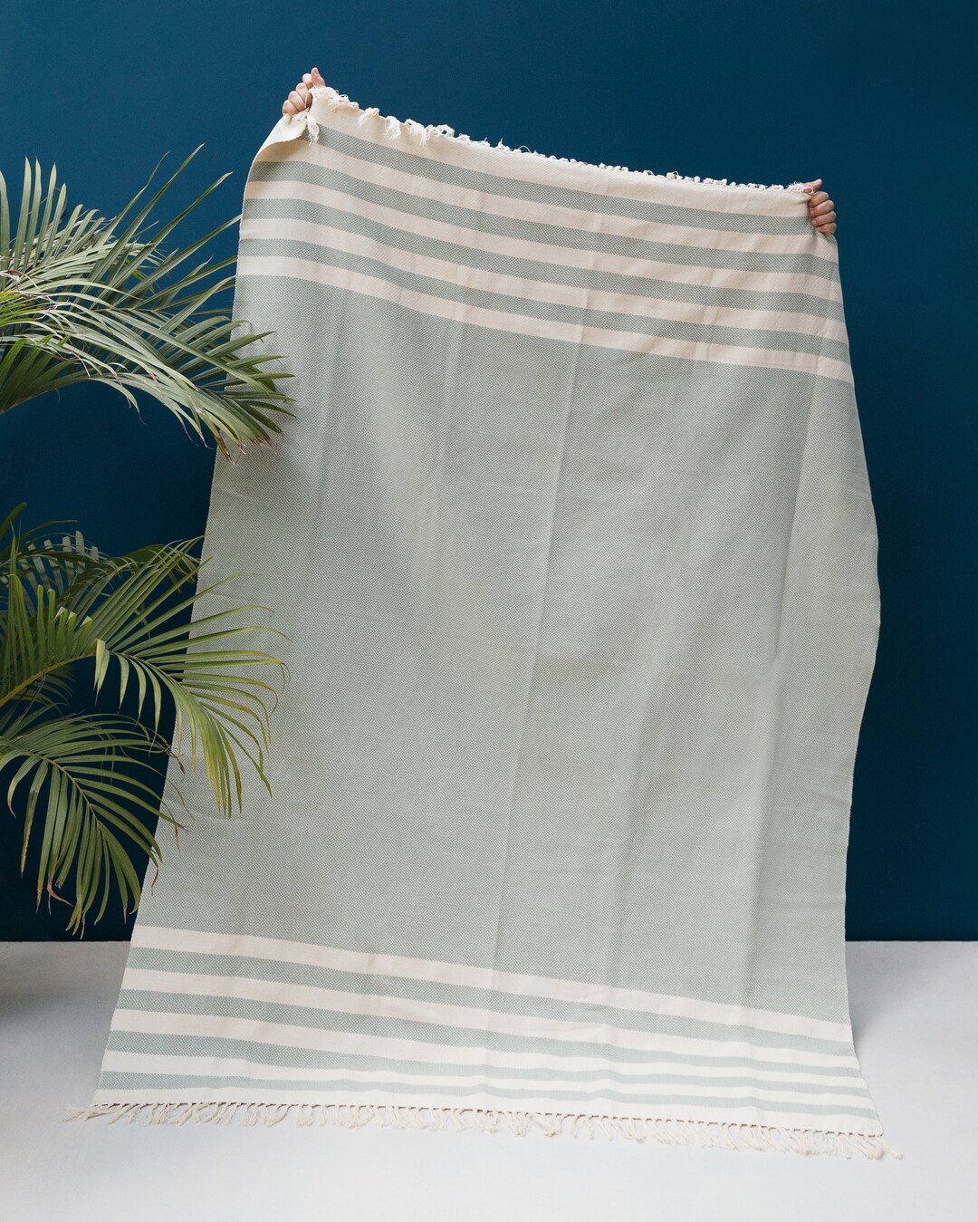 Lime Cream Decorative Sofa Throw Blanket | Trendy Soft Throws ...