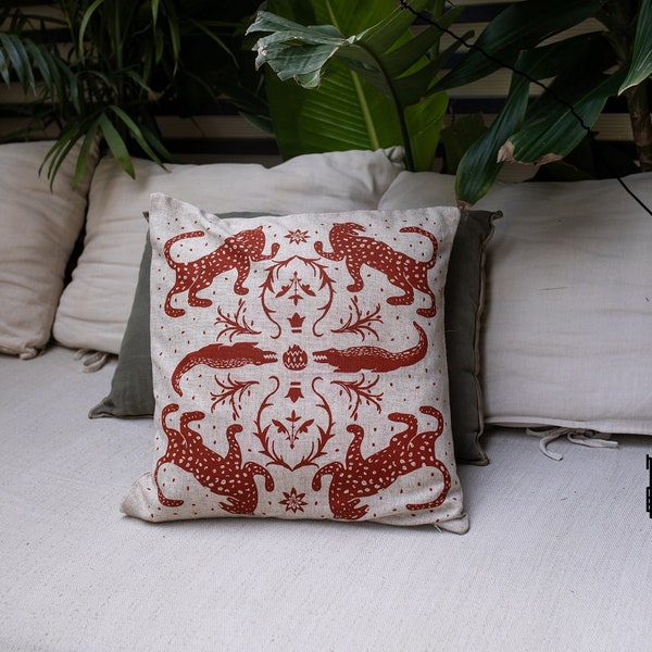 Screen Print Pillow - Etsy UK