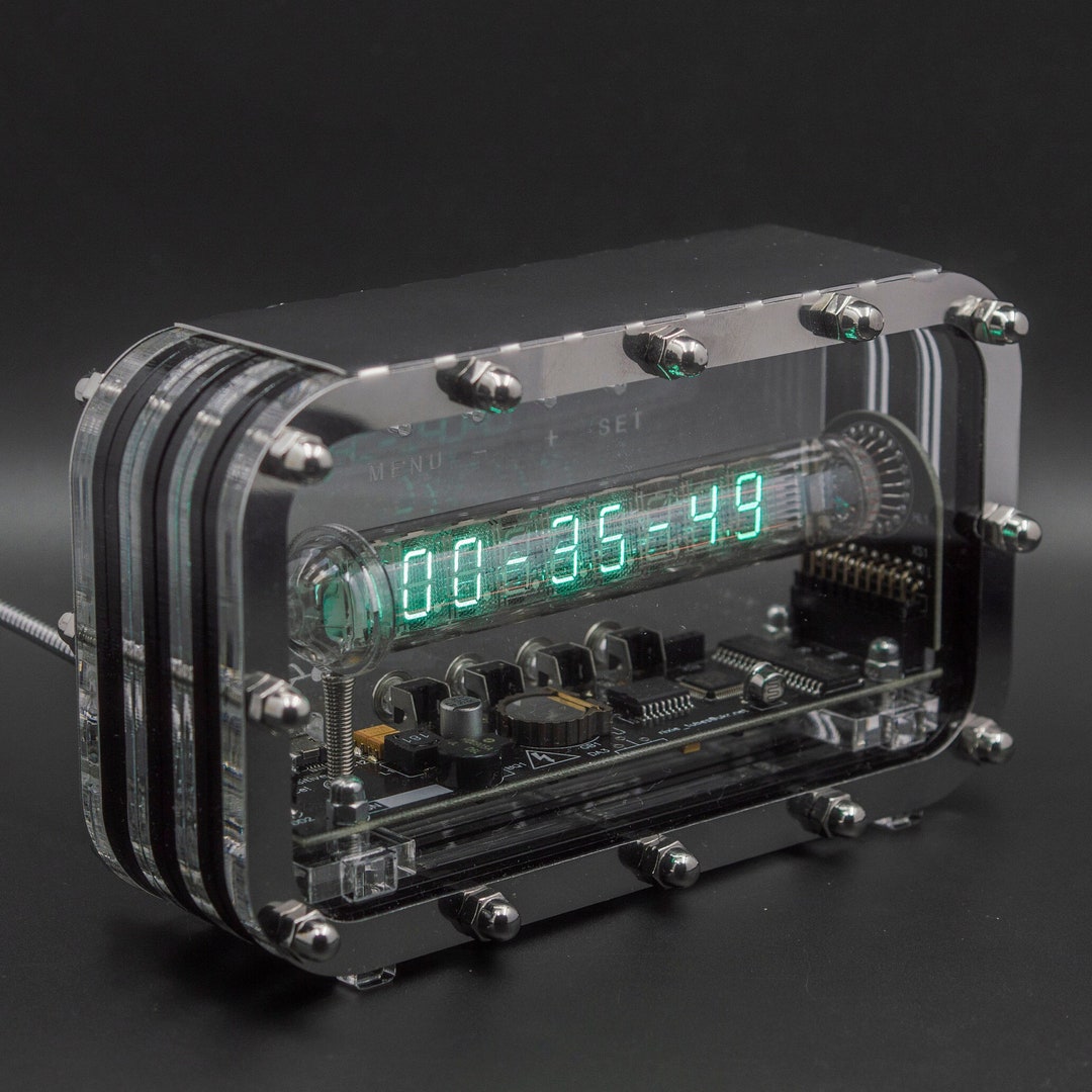 Adafruit Ice Tube Nixie Clock IV-18 VFD 100% Assembled and Tested - Etsy