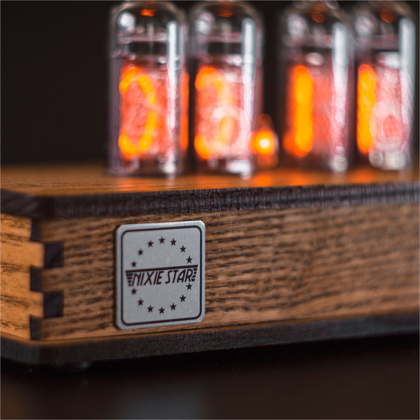 Nixie Tube Clock With New and Replaceable IN-14 Nixie Tubes | Etsy