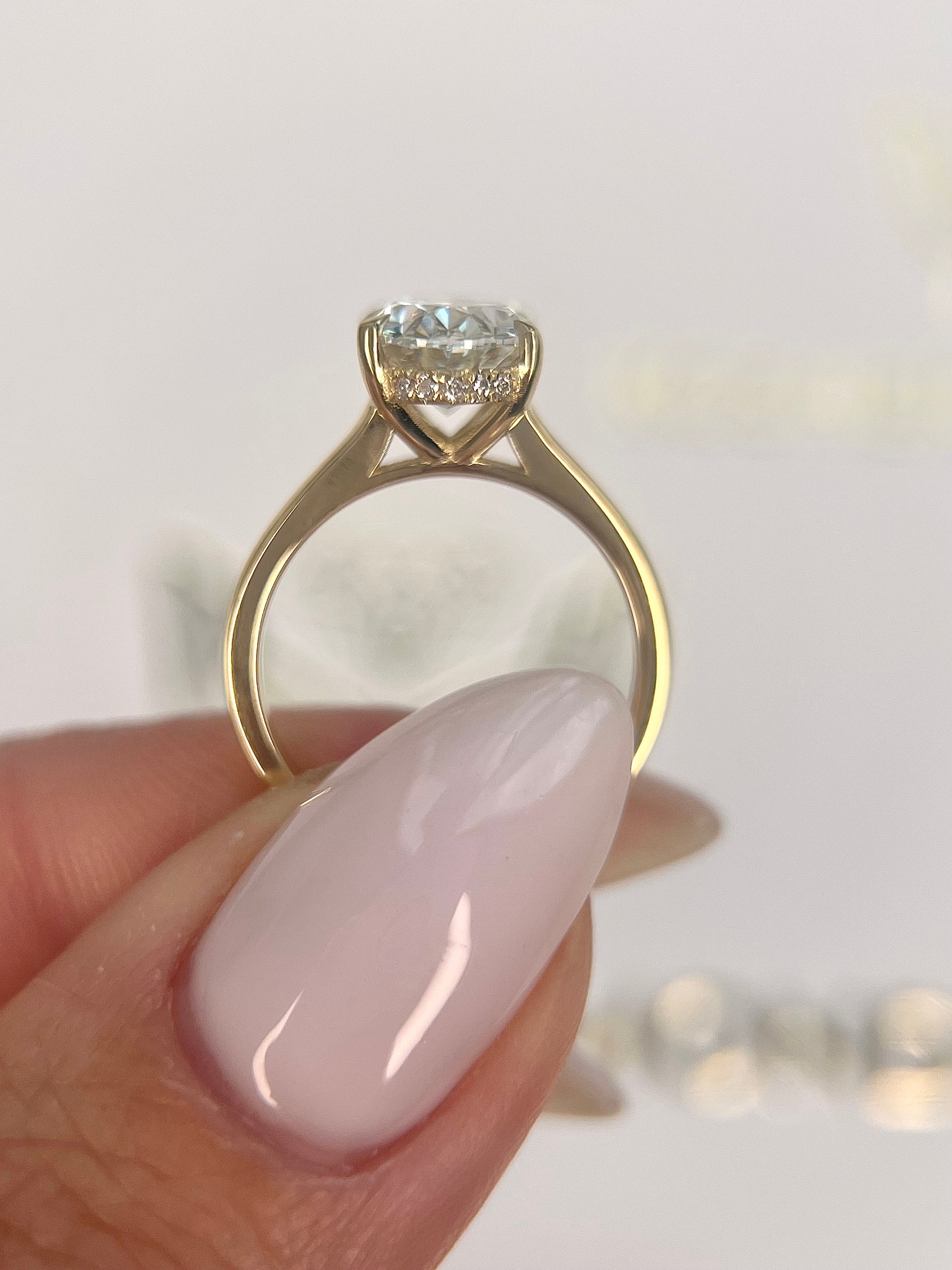 1.55 Carat D Color VVS2 Clarity IGI Certified Oval Cut Lab Grown ...