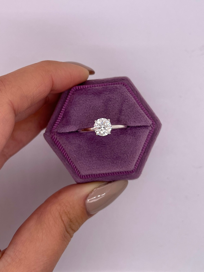 1 Carat IGI CERTIFIED D Color VVS2 Clarity Round Ideal Cut Lab - Etsy