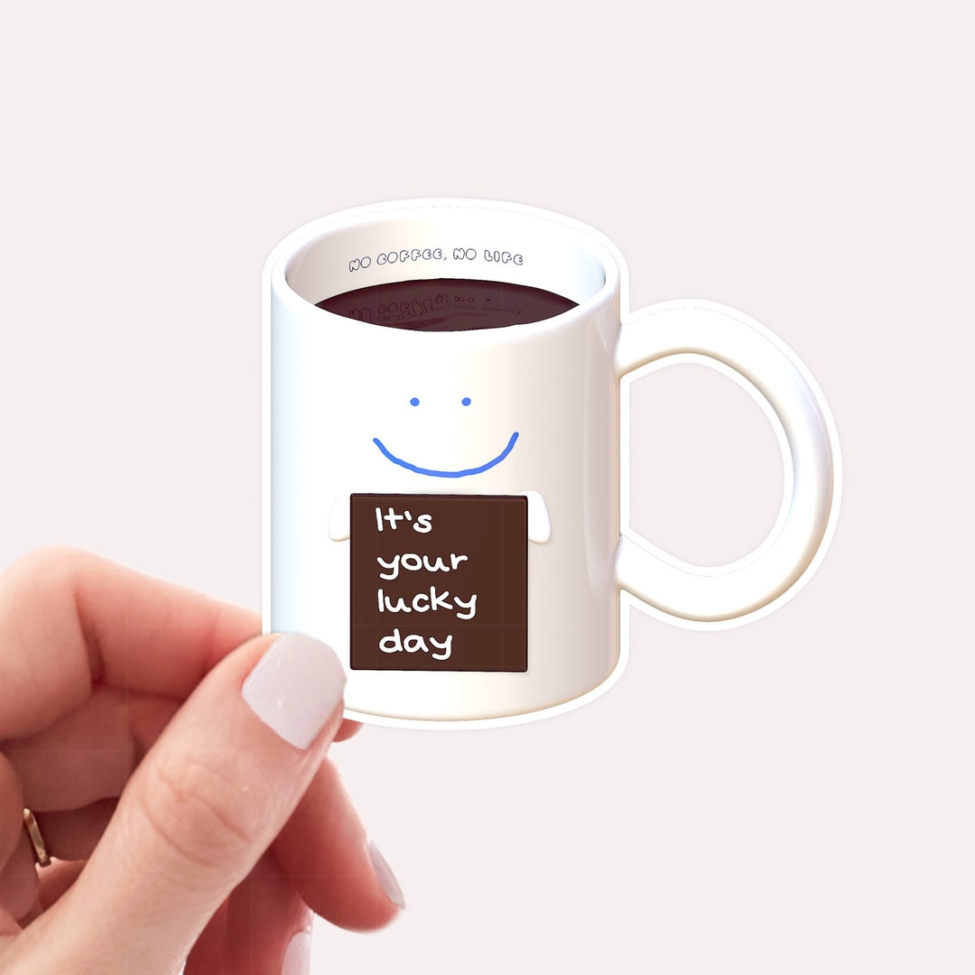 Daily Reminder Coffee Sticker | Laptop Sticker | Planner Decor ...