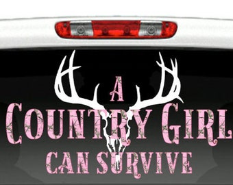 Country girl decal | Etsy