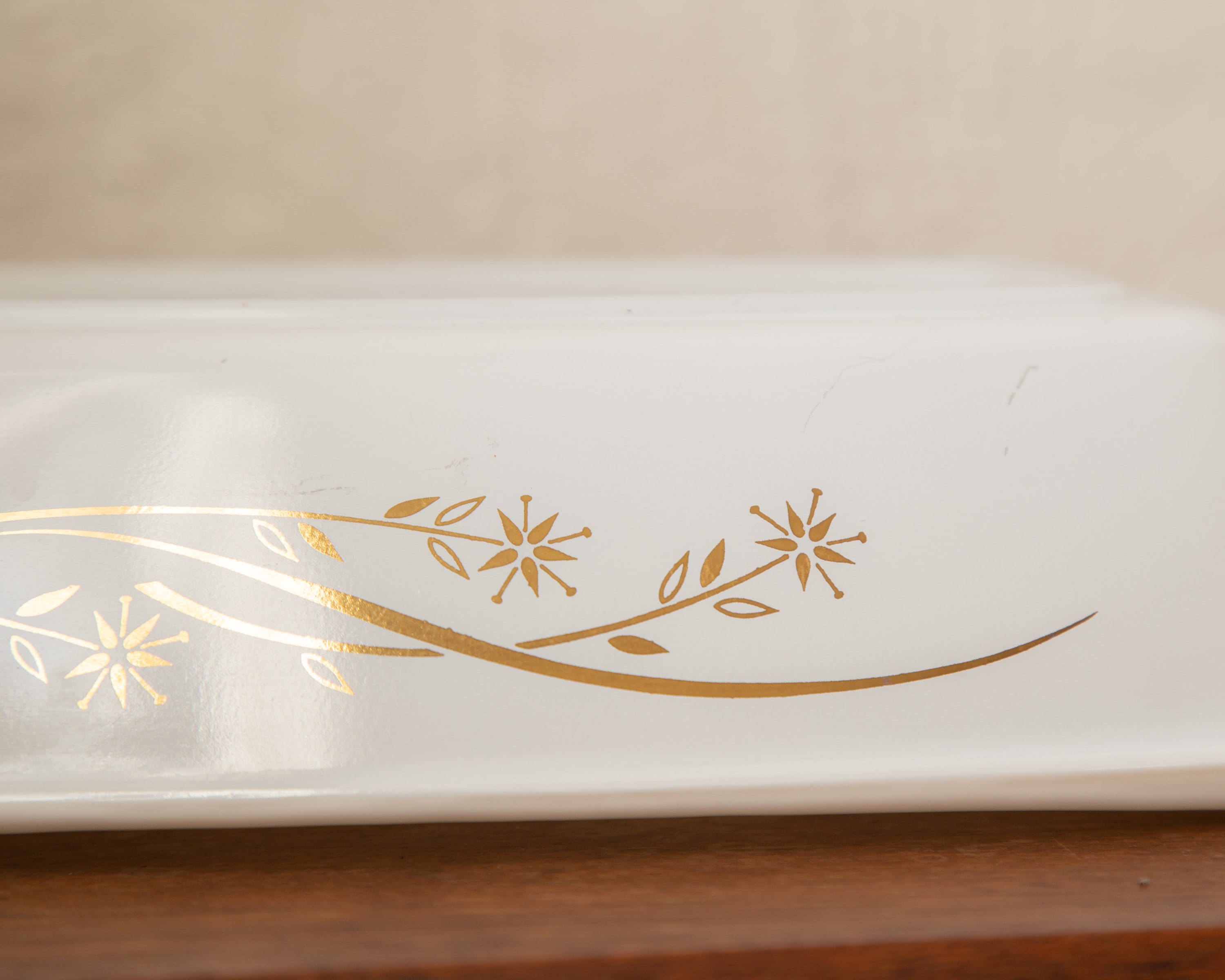 Pyrex Golden Honeysuckle 055 Large Casserole Dish With Lid - Etsy