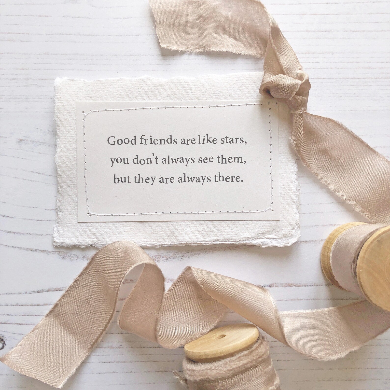 Friendship Gift Card Friendship Quote | Etsy