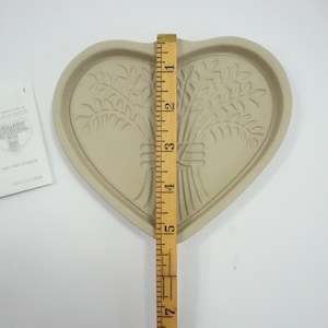 The Pampered Chef Heart Shaped Stoneware Pan, Cooking Pan, Cookware ...