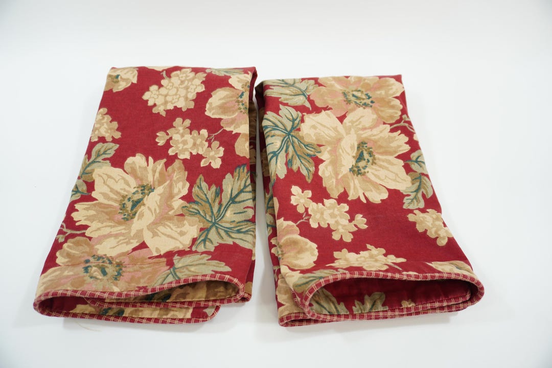 Chaps Home Shams, 2 Standard Size Shams, Elizabeth Floral Cotton Shams ...