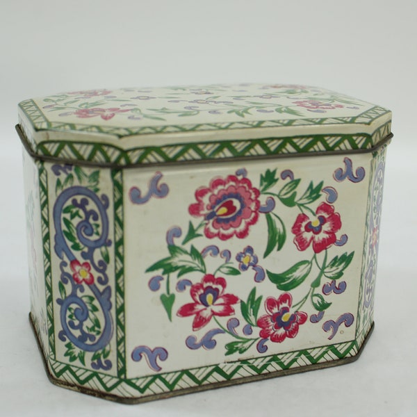 Floral Tea Tins - Etsy