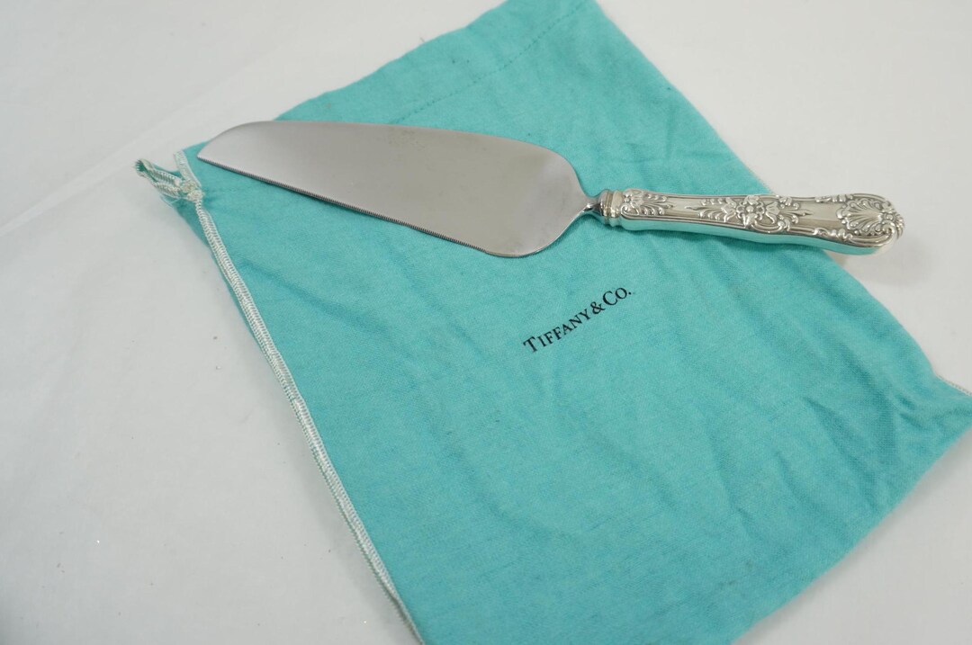 Tiffany & Co Sterling Silver Cake Server, Pie Server, English King 10 1 ...