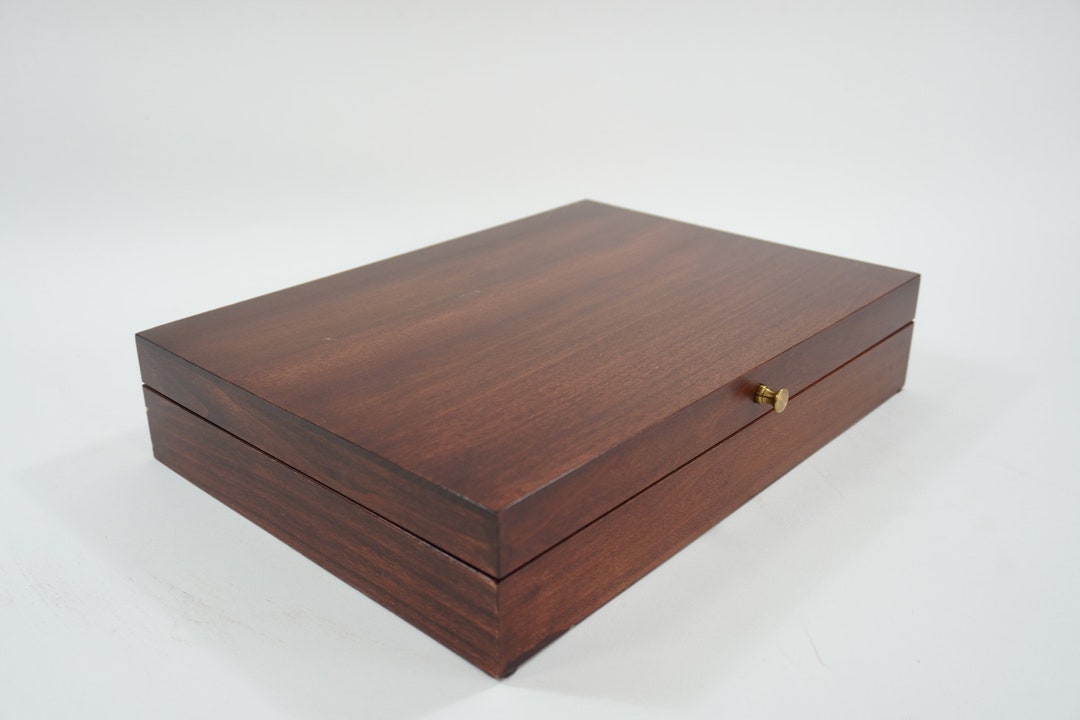 Flatware Chest, Silverware Box, Storage Cutlery Case, Silver Organizer ...