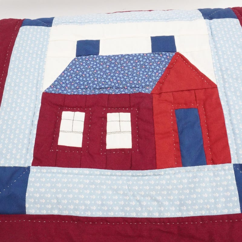 Schoolhouse Quilt - Etsy