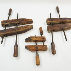 Antique Wood Working Tools, Clamps, Display Tools, 1 Hartford Clamp, 2 ...