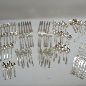 Prestige Silverplate Flatware, 1938 Pattern Bordeaux, Holiday ...