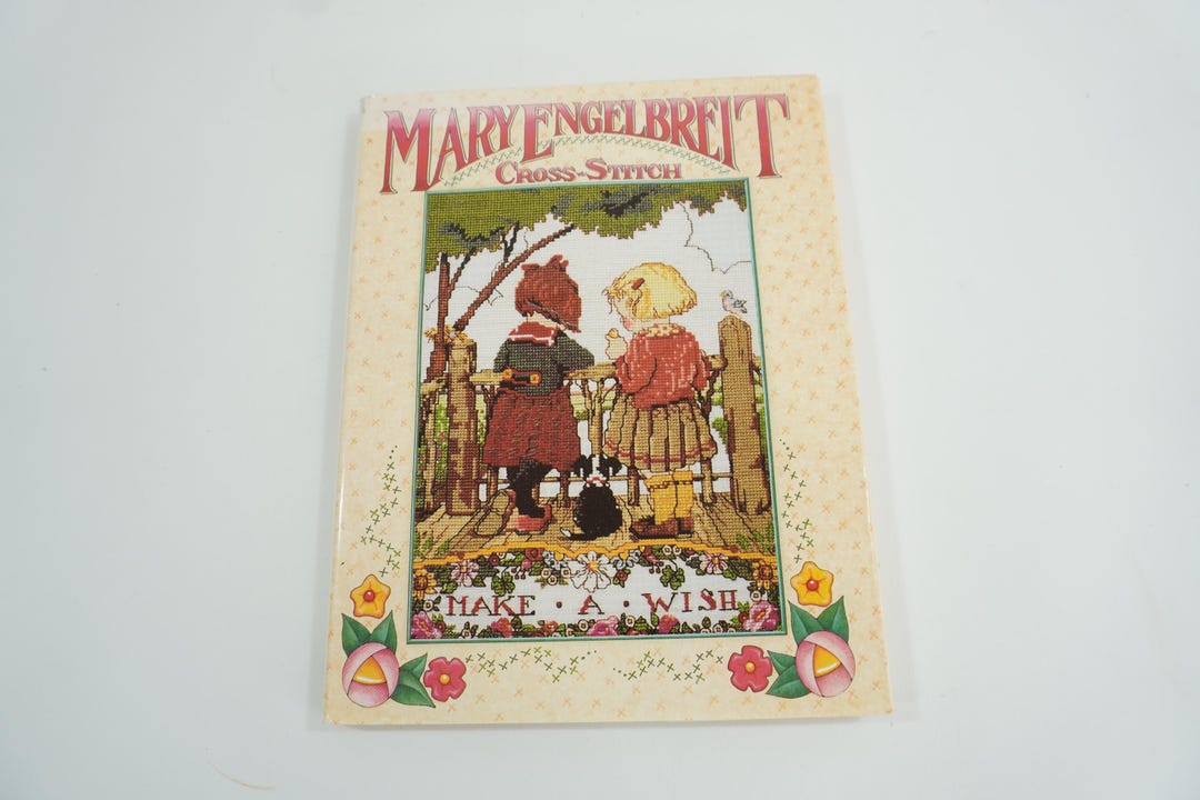 Mary Engelbreit Cross Stitch Book, Editor Christopher Cavanaugh, Hcw/dj ...