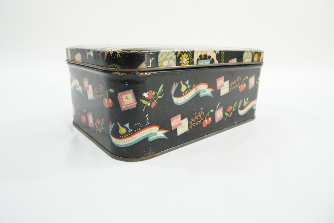 Bartons Famous Continental Chocolates Tin, Metal Tin, NY Made ...