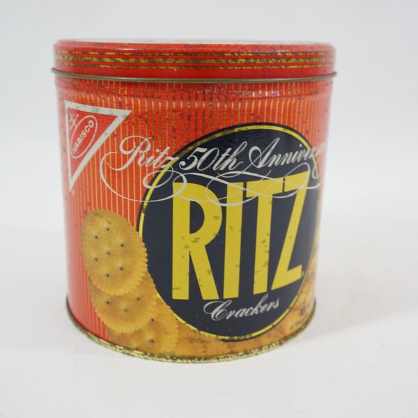 Ritz Cracker Tin - Etsy