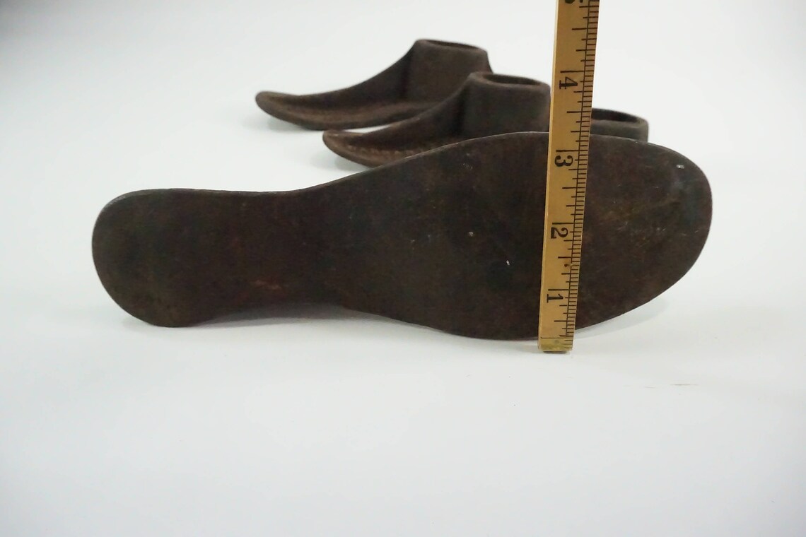 Cast Iron Children's Shoe Forms 4 Cast Metal - Etsy