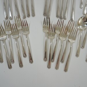 Prestige Silverplate Flatware, 1938 Pattern Bordeaux, Holiday ...