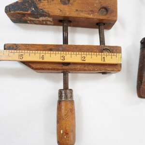 Antique Wood Working Tools, Clamps, Display Tools, 1 Hartford Clamp, 2 ...