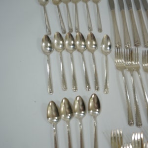 Prestige Silverplate Flatware, 1938 Pattern Bordeaux, Holiday ...