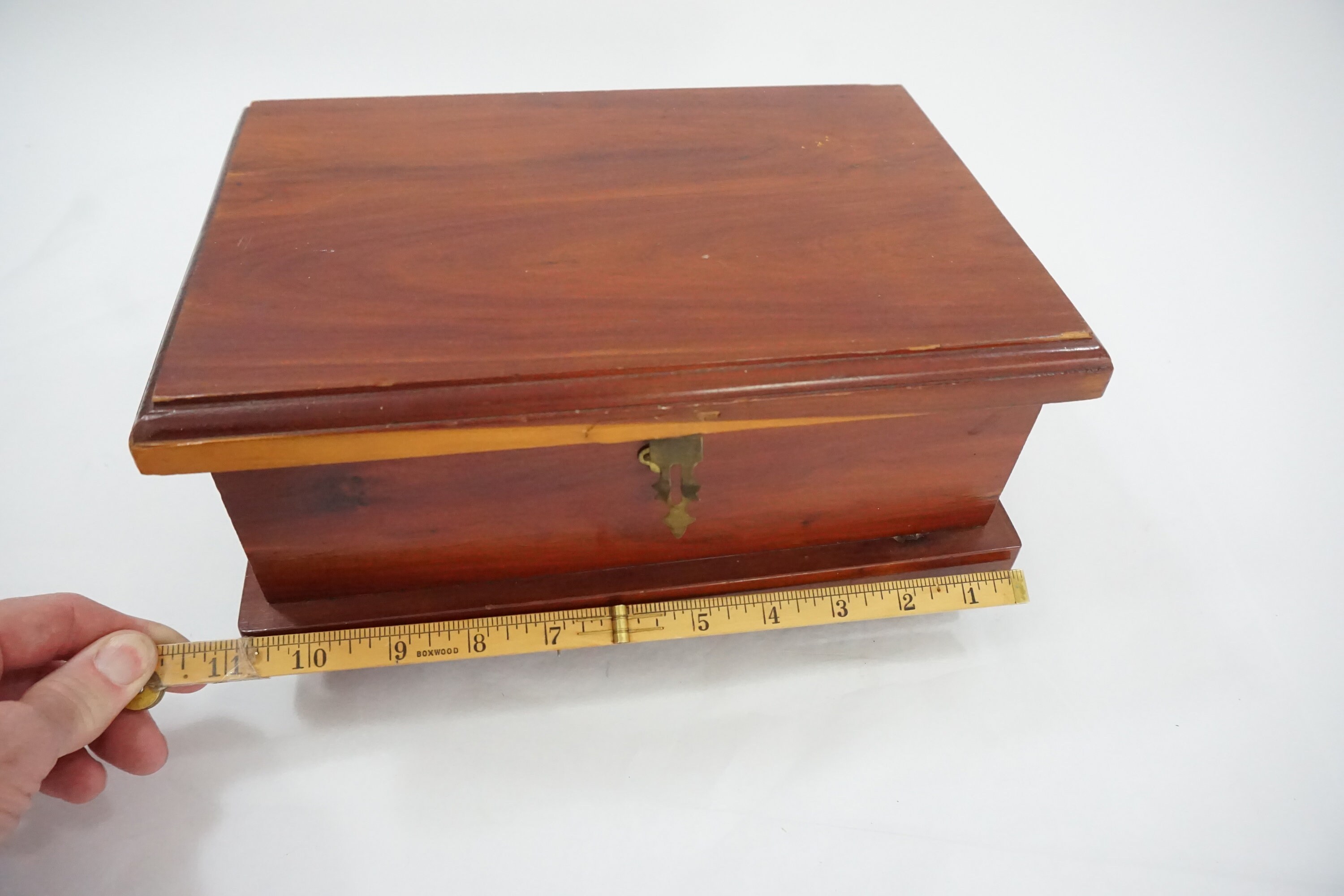 Wood Chest Small Box Hand Made Cedar Wood Box Trinket - Etsy