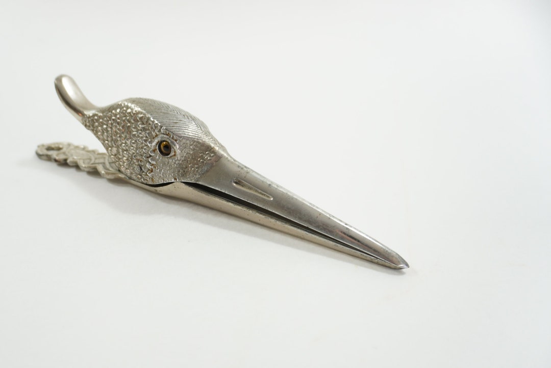 Bird Beak Clip, Silver Color Duck Bird Paper Holder, Hat Holder, Bird ...