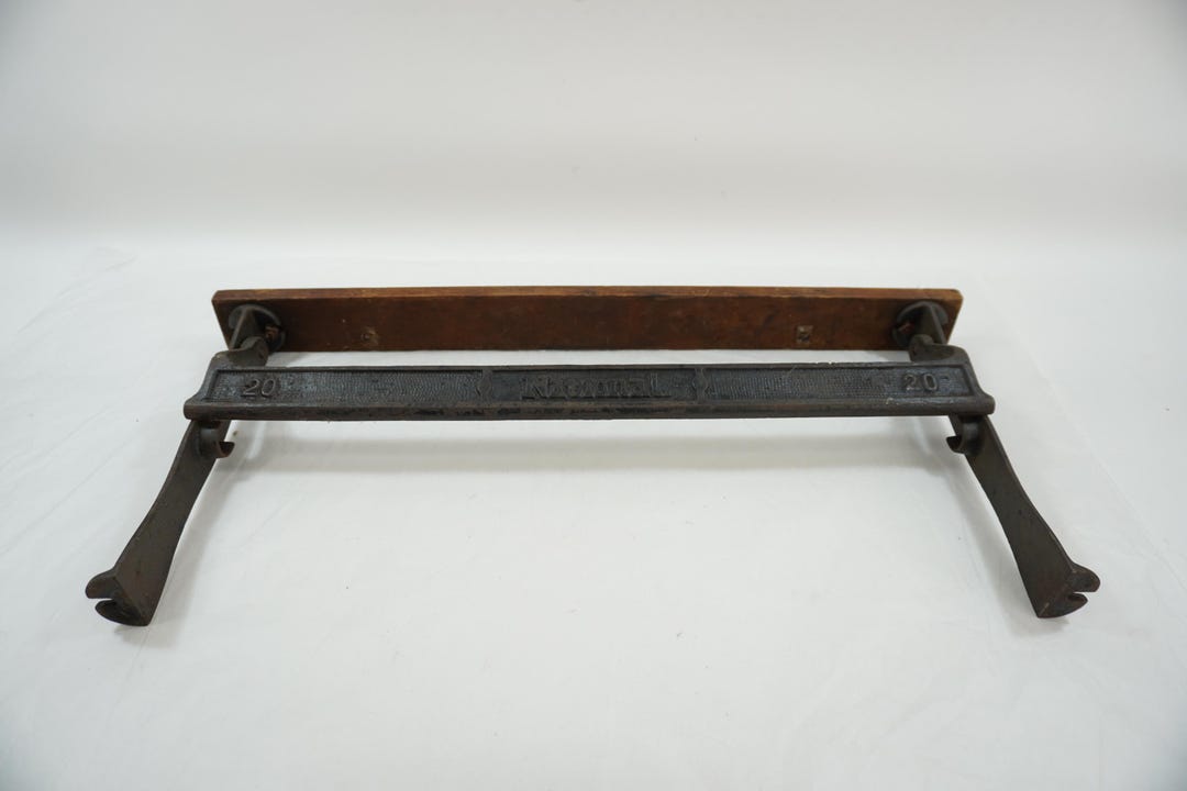 Vintage Cast Iron Paper Cutter, National Butcher Paper, Roll Cutter ...