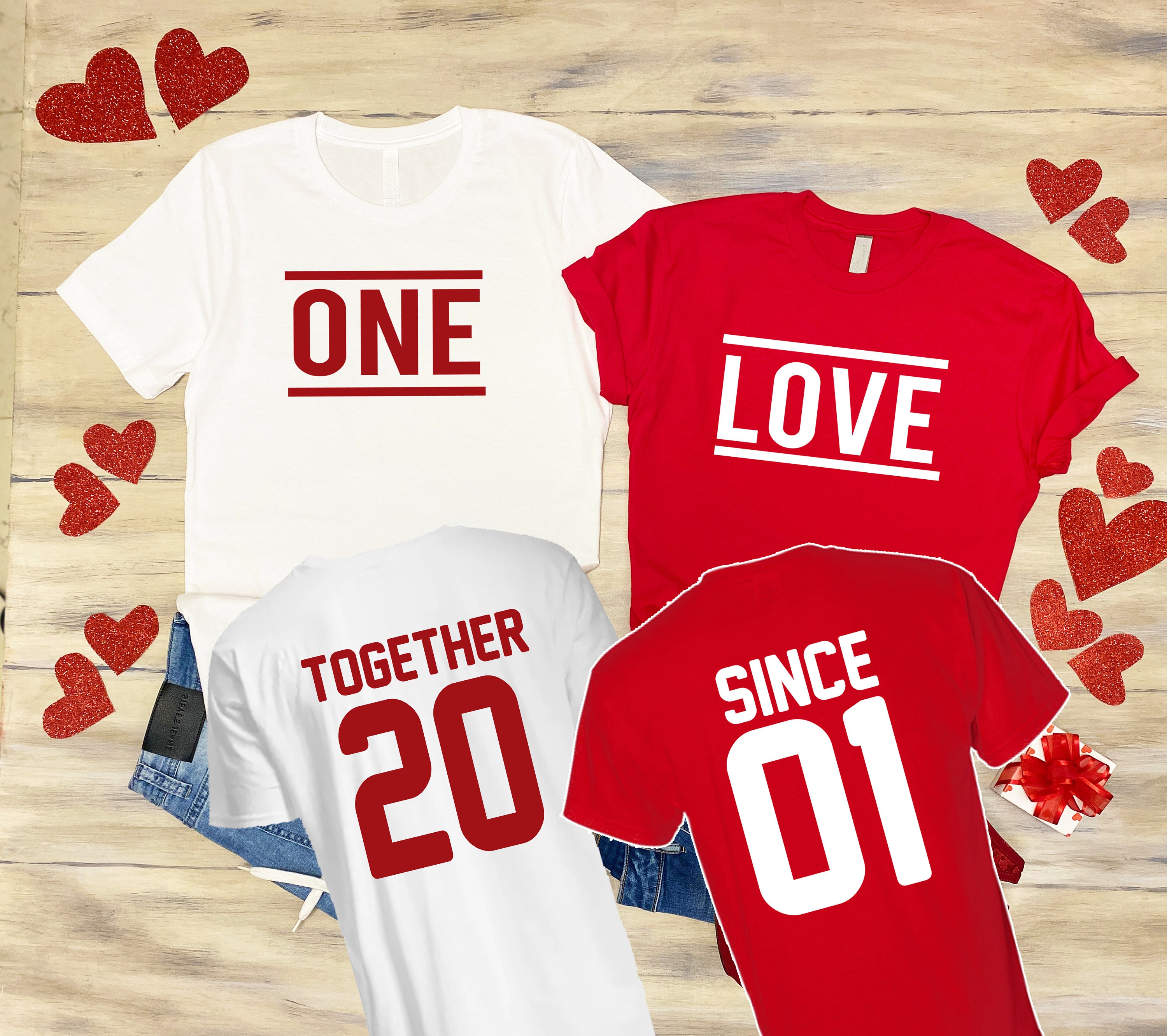 Matching Couple Together Since Shirts Anniversary Shirts Mr Etsy
