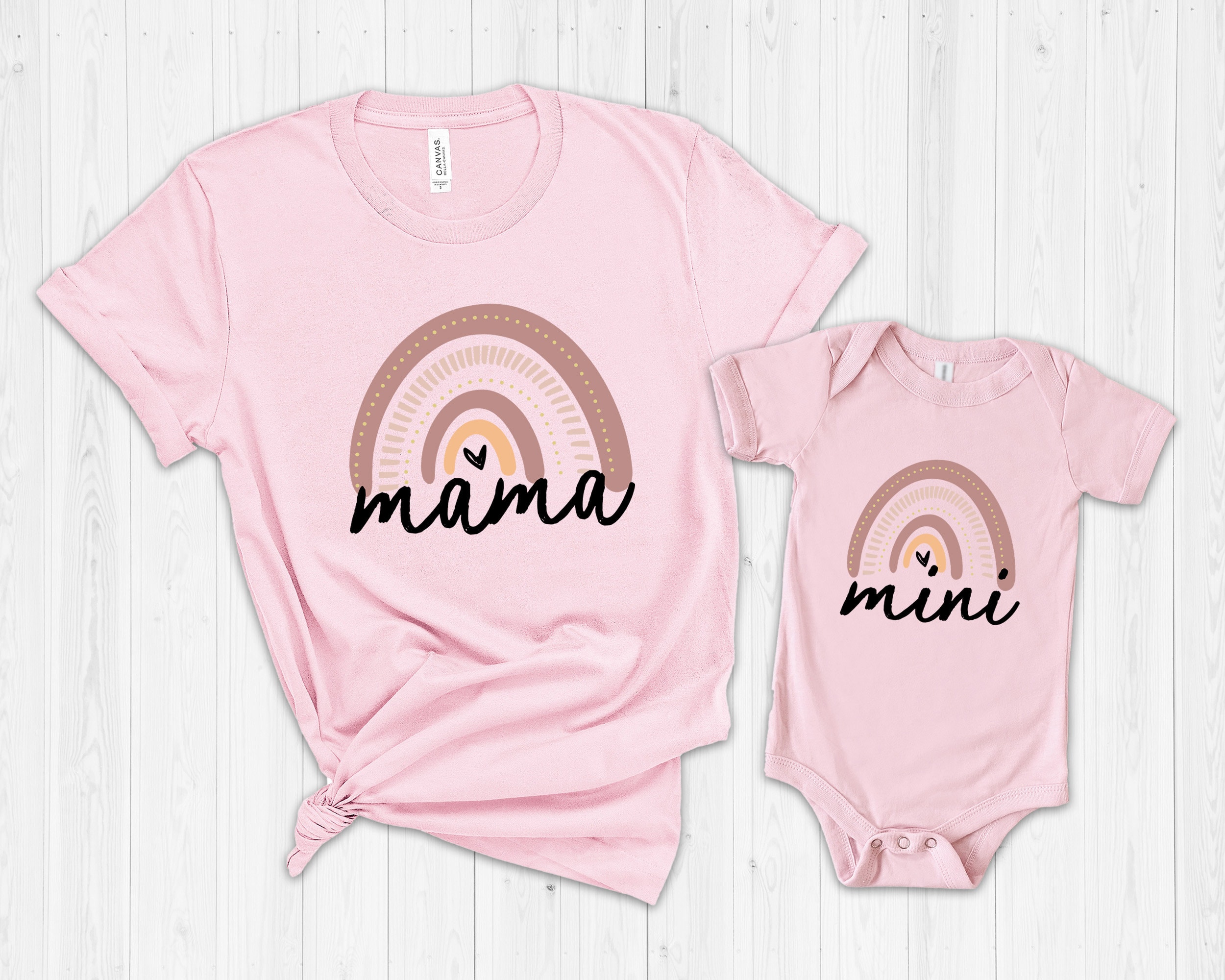 Mama and Mini Shirt Matching Mama Shirt Mini Shirt mothers - Etsy