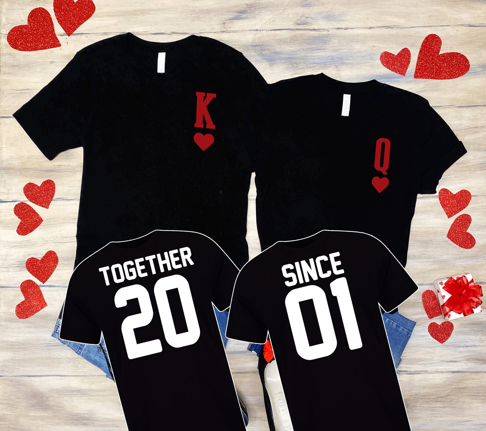 Matching Couple Together Since Shirts Anniversary Shirts Mr and Mrs ...