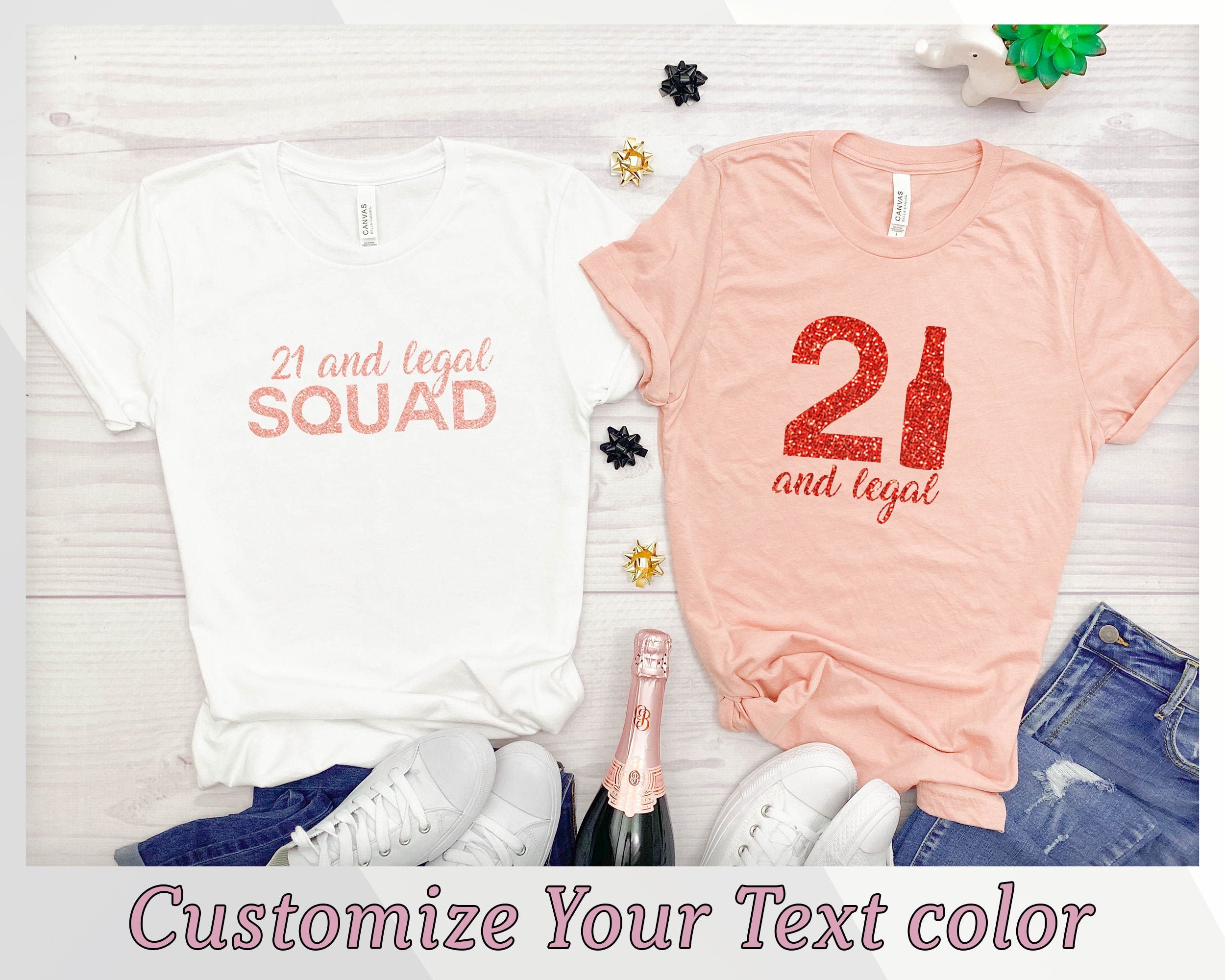 21 Shirt 21st Birthday 21st Birthday Shirt Birthday Shirt | Etsy