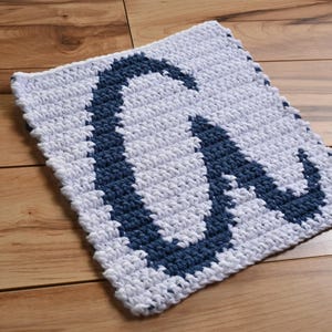 Easy Beginner Crochet Cursive Alphabet Pattern Set Printable Letters ...