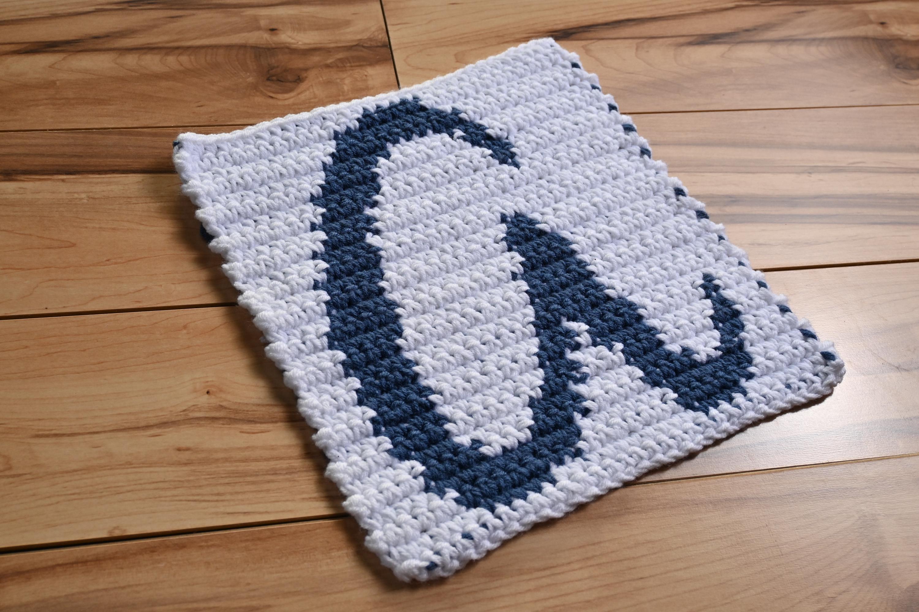 Easy Beginner Crochet Cursive Alphabet Pattern Set Printable Letters ...