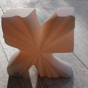 A Star, Glowing, Transparent Stone Sculpture, Abstract Sculpture ...