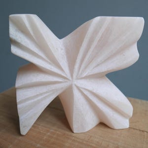 A Star, Glowing, Transparent Stone Sculpture, Abstract Sculpture ...