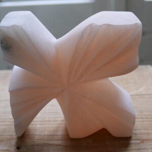 A Star, Glowing, Transparent Stone Sculpture, Abstract Sculpture ...