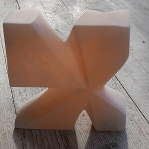 A Star, Glowing, Transparent Stone Sculpture, Abstract Sculpture ...