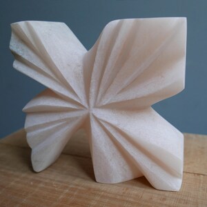 A Star, Glowing, Transparent Stone Sculpture, Abstract Sculpture ...