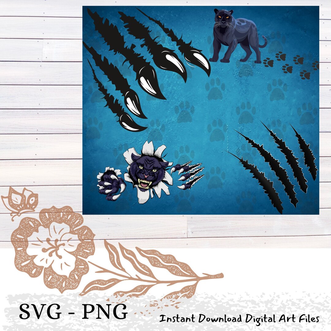 Personalized Panther Sublimation PNG/SVG - Etsy