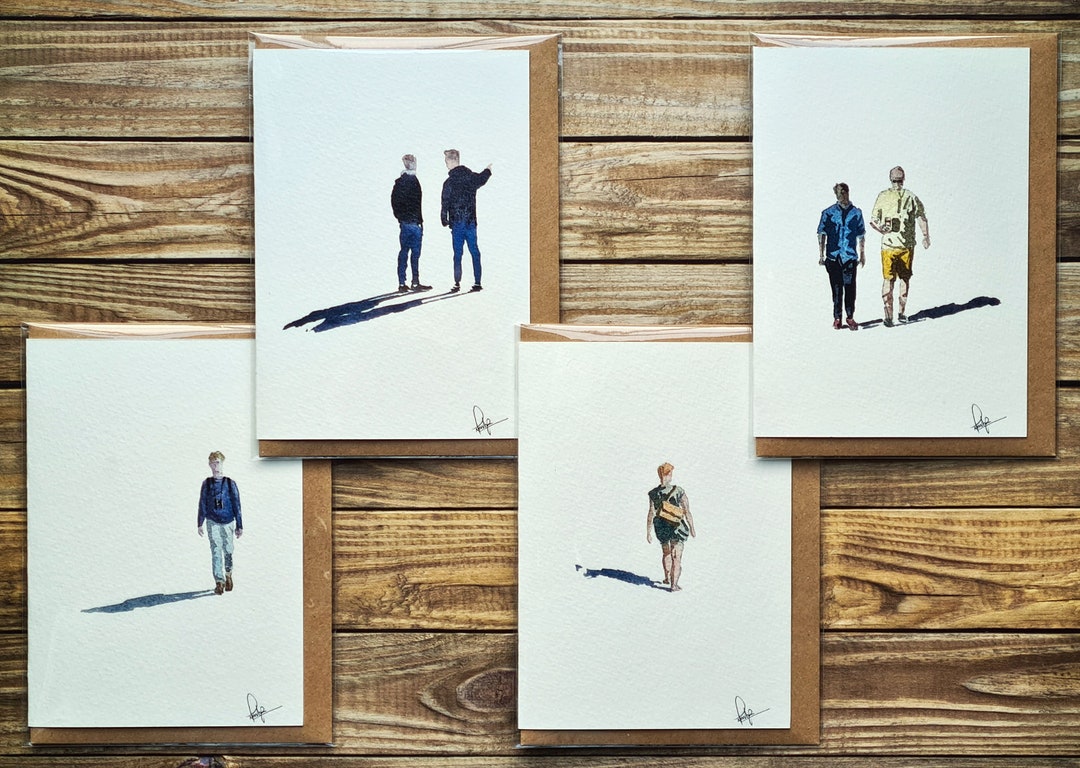 Watercolour Portrait Greeting Cards for All Occasions, Unique and ...