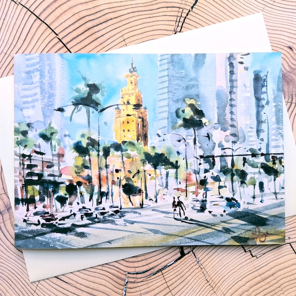 Miami Birthday Card - Etsy
