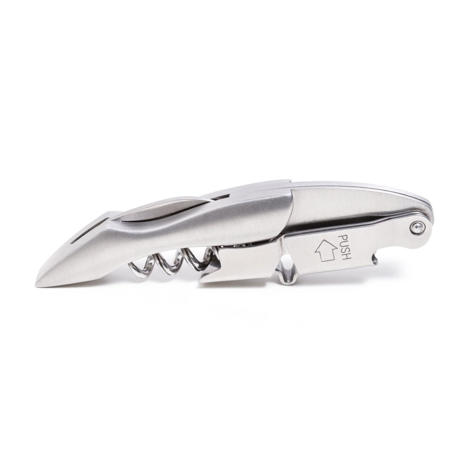 Stainless Steel Prestige Corkscrew Wine Opener Engrave - Coutale ...