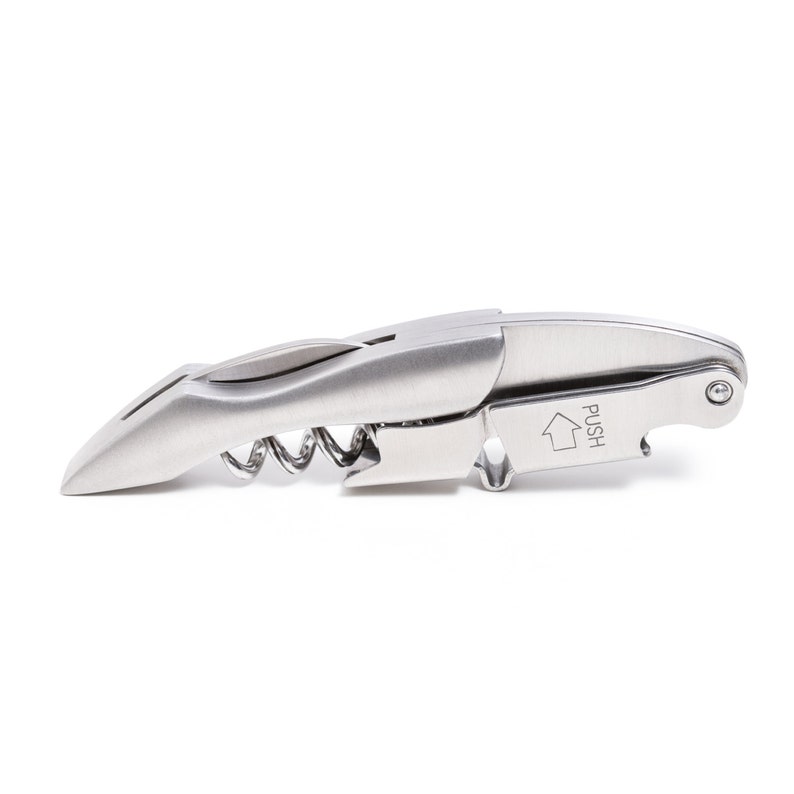 Stainless Steel Prestige Corkscrew Wine Opener Engrave - Coutale ...