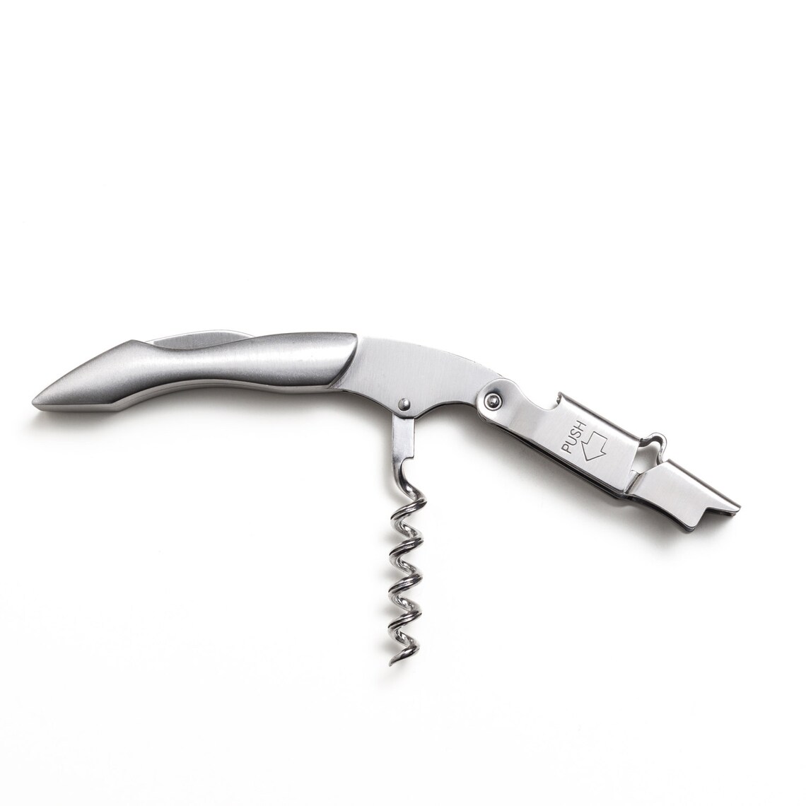 Stainless Steel Prestige Corkscrew Wine Opener Engraved With Pinewood ...